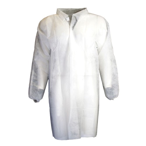 Visitor's Polypropylene Lab Coat | Chemsplash