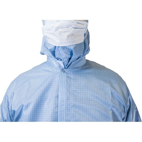 Chemsplash Cleanroom Lab Coat with Front Zip | Chemsplash